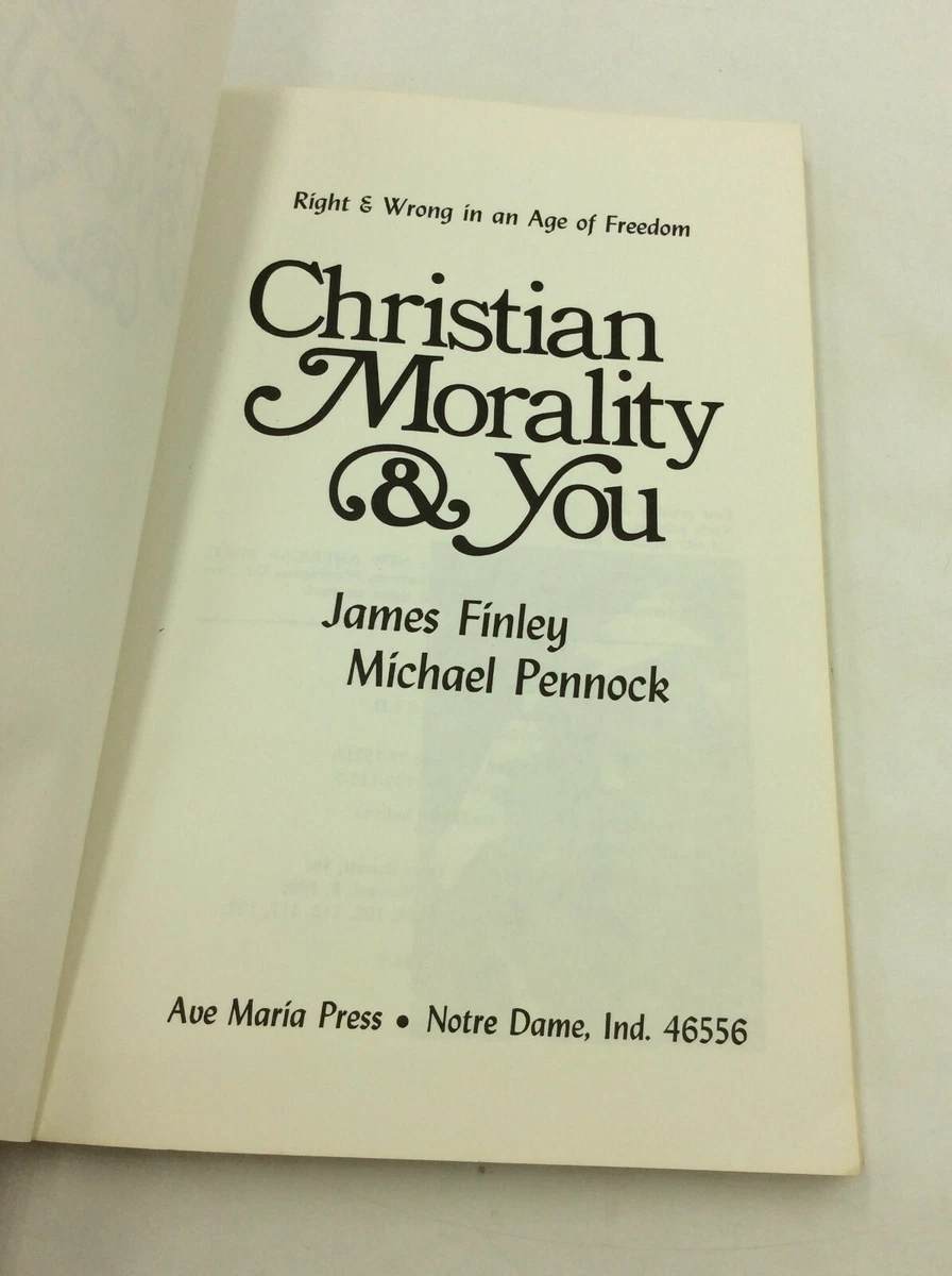 Christian Morality Book