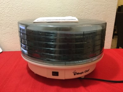 Magic Chef Food Dehydrator- 5 adjustable Tray 469-1 | eBay