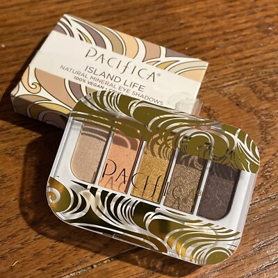 Pacifica Island Life Eyeshadow Palette High End Natural Mineral Vegan ...