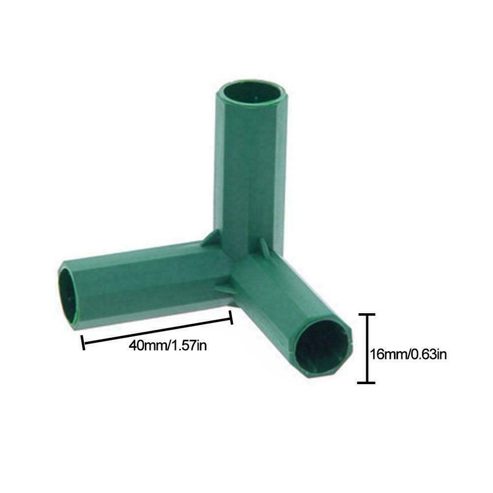 Plant Awning Structure Joints Connector Plastic Pipe Frame Greenhouse ...