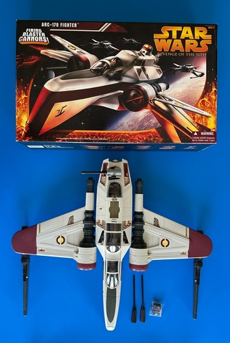 Star Wars ROTS ARC-170 Fighter - NM Loose Complete Great Condition | eBay