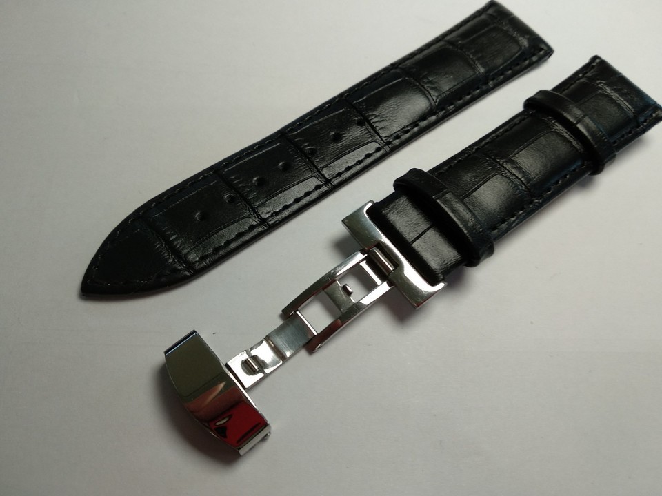 Genuine Leather Strap/Band fit RADO Watch CLASP 18 19 20 21 22 24 mm ...