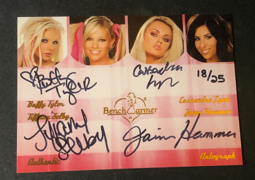 2006 Benchwarmer Case Topper Gold Quad Auto/25 BUFFY Selby CASSANDRA ...