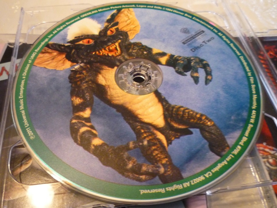 GREMLINS Soundtrack 2-CD, Jerry Goldsmith, Retrograde-FSM 80130-2 ...