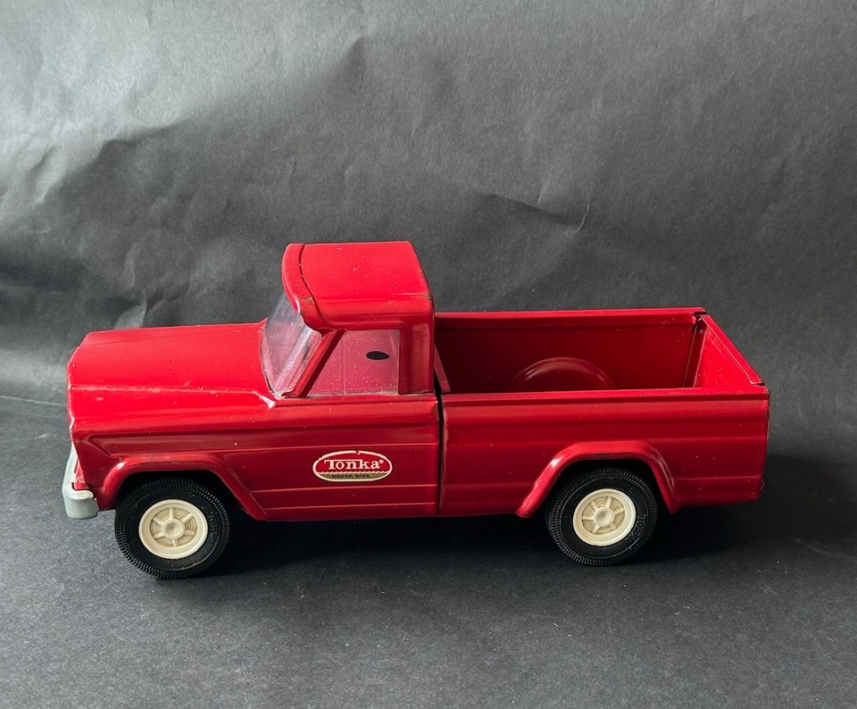 Vintage Red Mini Tonka Jeep Pick-Up Truck No. 50 | eBay