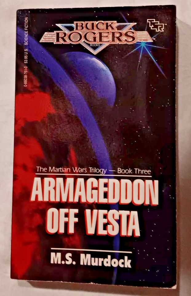 Buck Rogers Martian Wars Trilogy 1-3 TSR PB 1st Printing Armageddon ...
