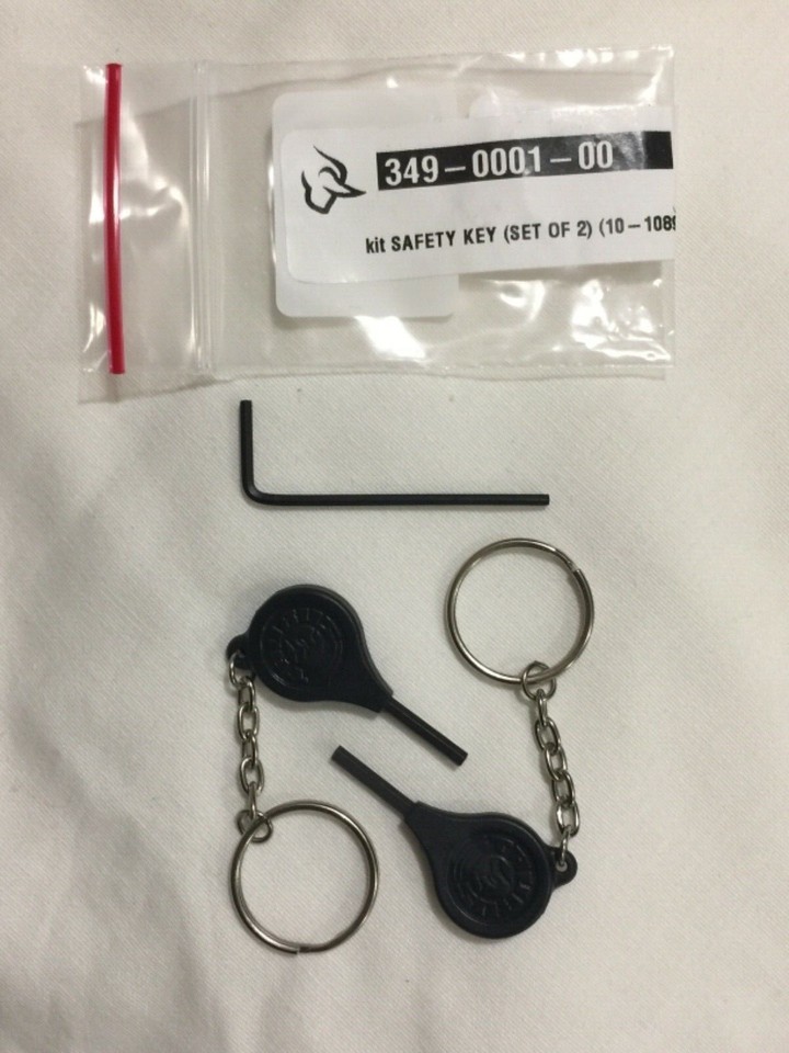 Taurus Security Lock Safety KEY (Set of 2) with KEYCHAIN (OEM) | eBay