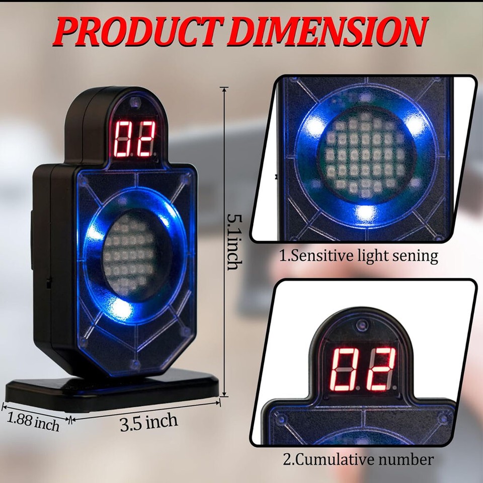 Portable Laser Trainer Target Dry Fire Laser Training System System ...