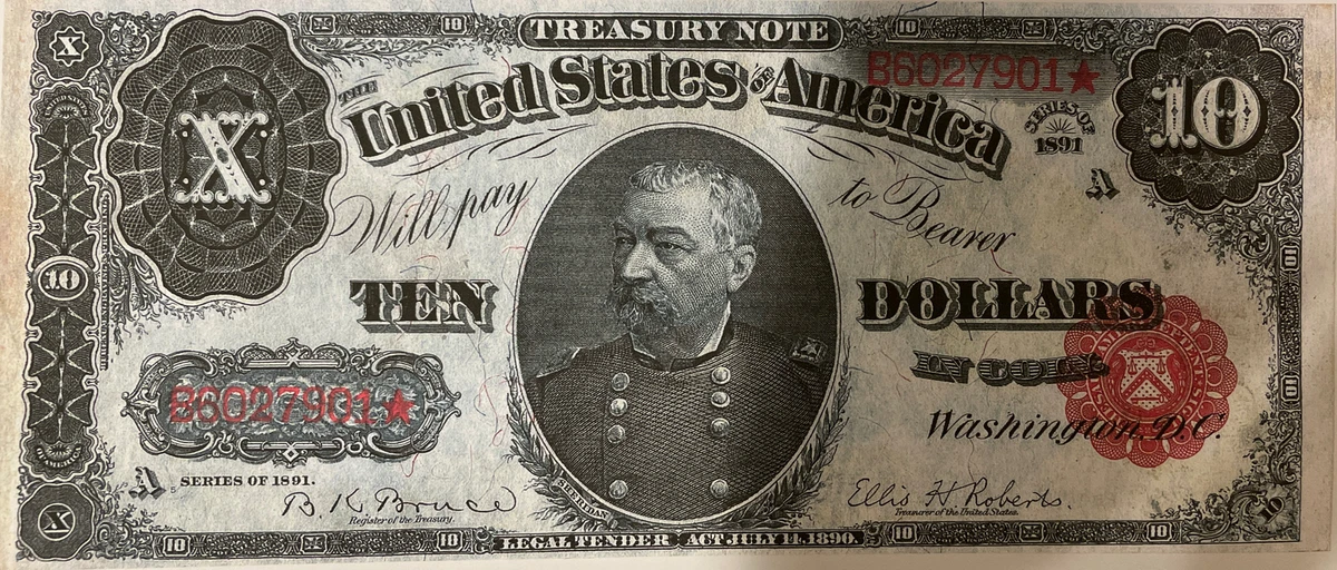 10 Dollar Bill Actual Size