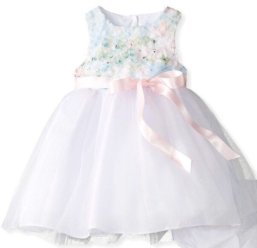 Special Occasion By Marmaletta Baby Girls' Floral Soutache Bodice Dress ...