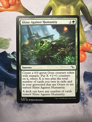 1x Slime Against Humanity- Murders at Karlov Manor- Mtg Magic The ...