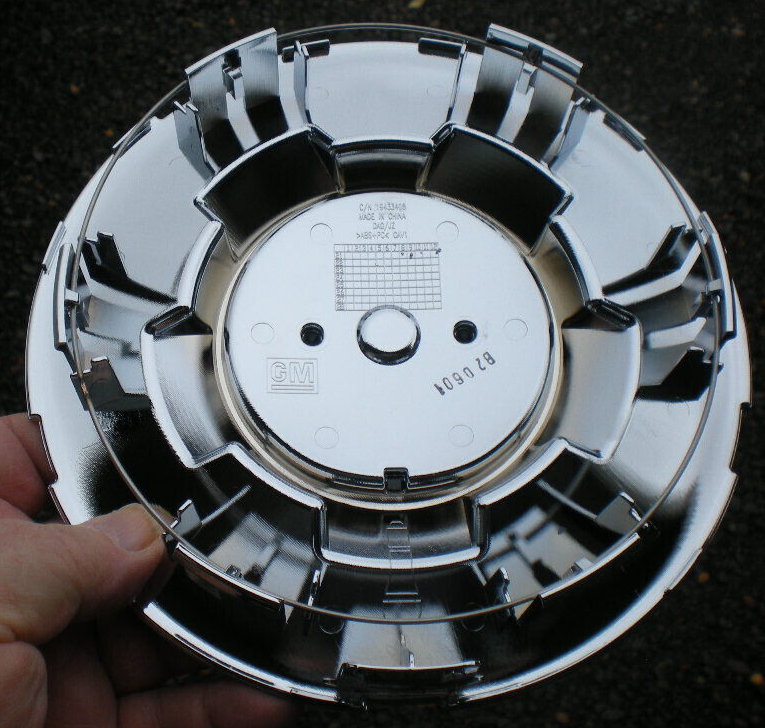 Set 4 NEW OEM 09 - 14 Chevrolet Tahoe Silverado Suburban Center Cap P/N ...