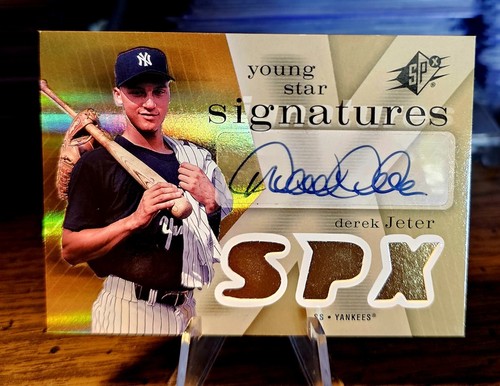 2007 Upper Deck UD SPX Young Star Derek Jeter Signatures #YS-DJ SSP ...