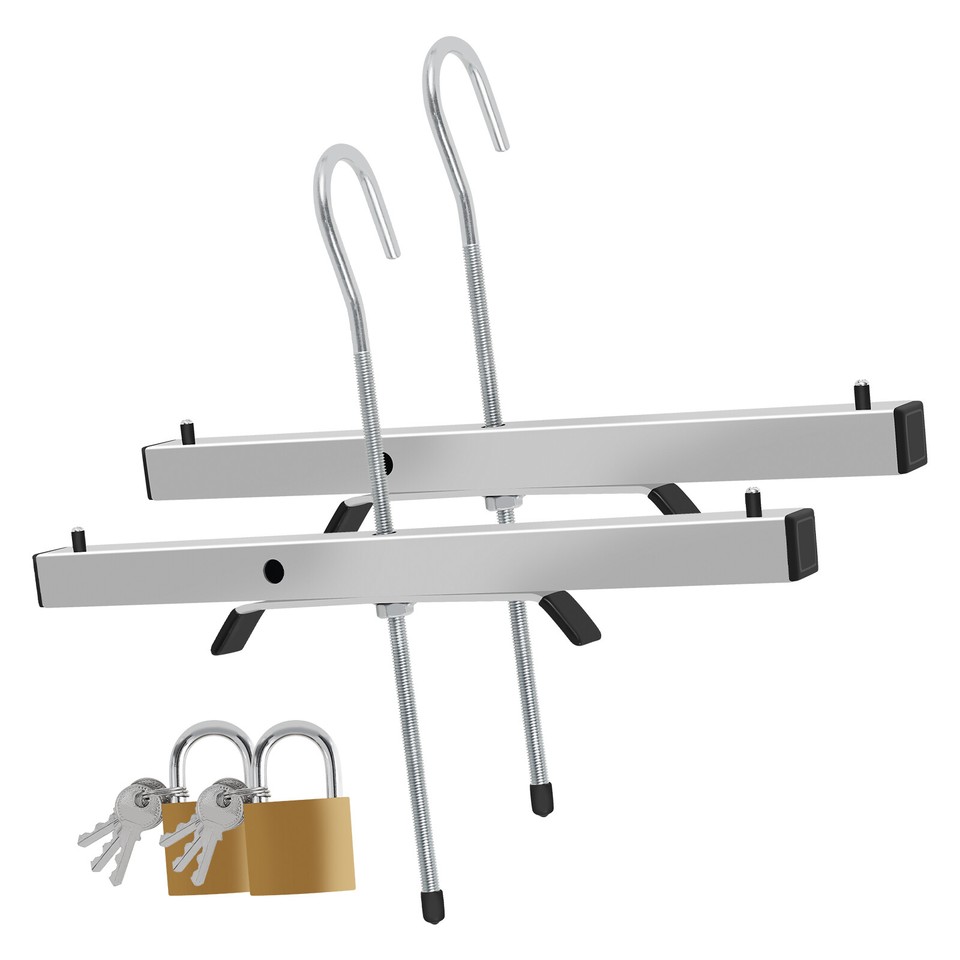 Ladder Roof Rack Locks Steel Ladder Roof Clamps Easy to Install Ladder ...