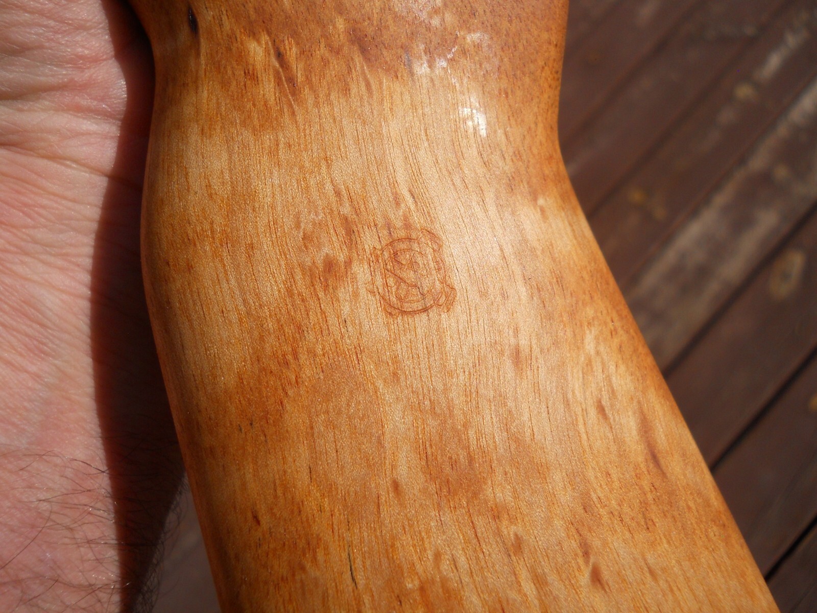 WWII M1 M-1 Carbine STANDARD PRODUCTS Type III 0val low Wood Stock ...