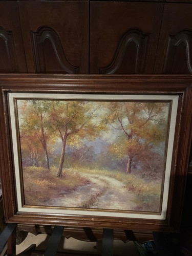 original oil landscape painting signed framed | eBay