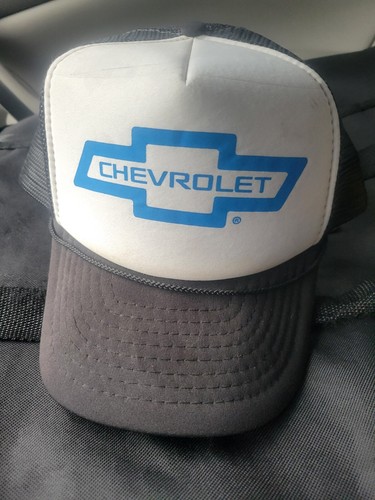 Vintage Chevrolet Mesh Trucker Snapback Hat Cap Chevy | eBay