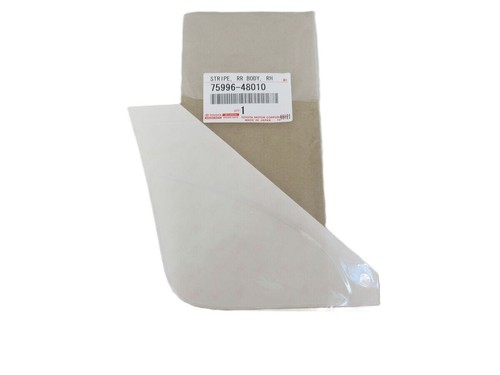 GENUINE TOYOTA HIGHLANDER 01-07 RR DOOR-STONE DEFLECTOR GUARD RH OEM ...