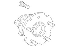 Genuine OEM Rear Wheel Bearing and Hub Assembly for Toyota 4245002290 ...