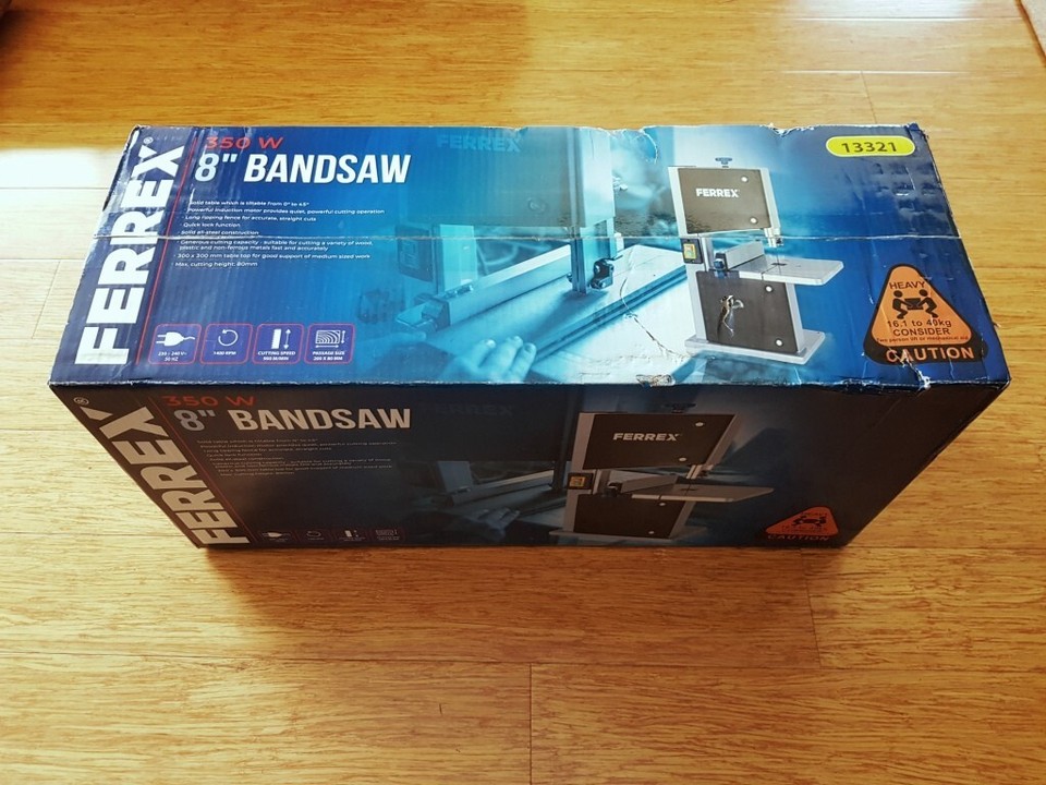 BandSaw Ferrex HBS20, 8 inch, brand new in sealed carton | eBay Australia