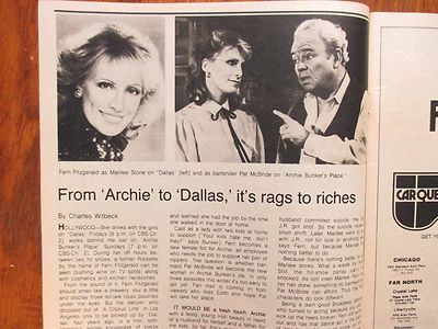 May-1983 Chicago Tribune TV Week Maga(FERN FITZGERALD/KARL JOHNSON ...