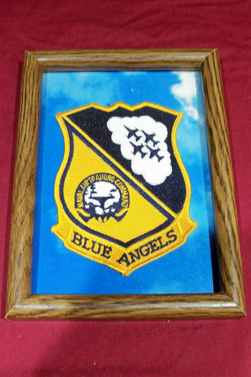 Blue Angels Patch Naval Air Training Command US Navy Fighter Team FA-18 ...