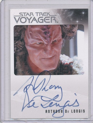 Star Trek Voyager Autograph - Anthony De Longis as First Maje Culluh ...