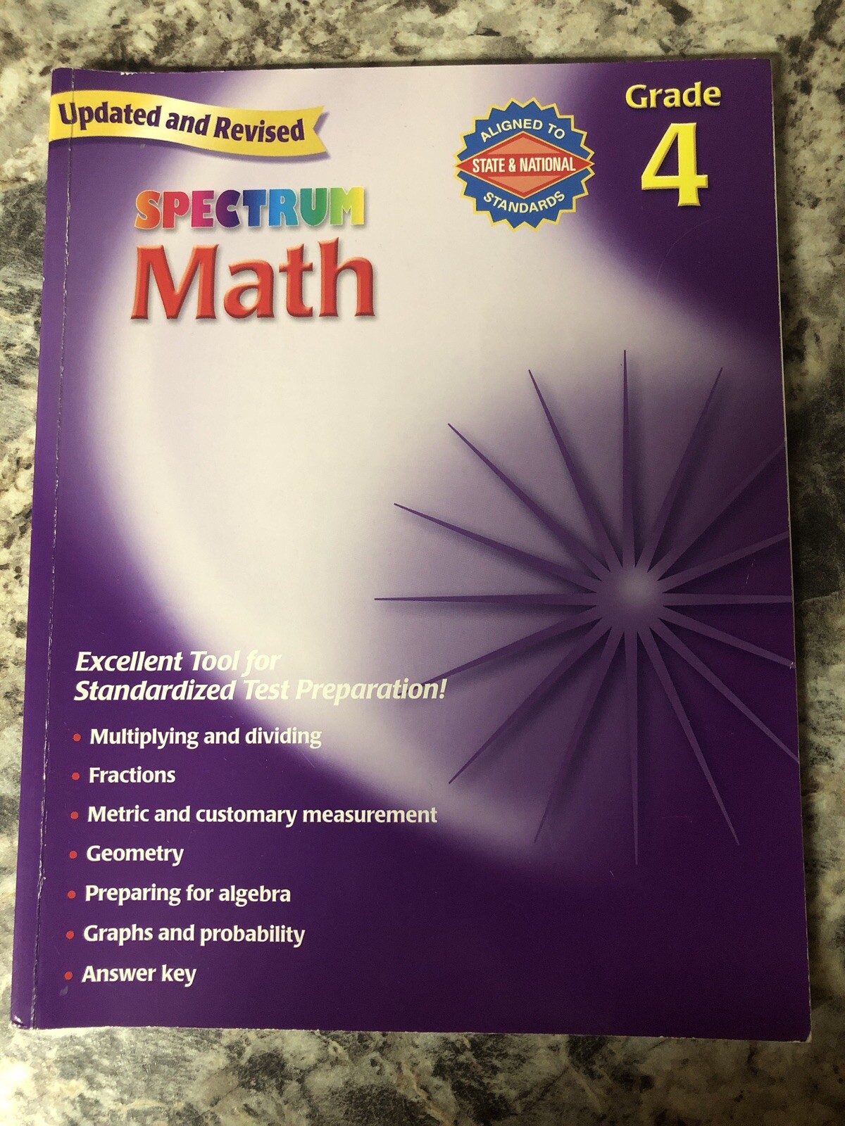 Spectrum Math Grade 4 Updated and Revised 2007 Common Core Good ...