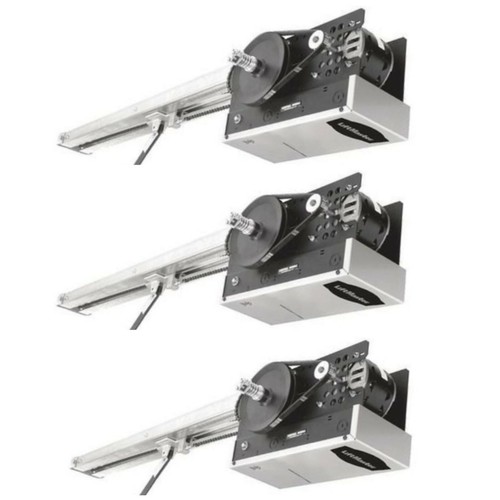 THREE LIFTMASTER MT5011U Commercial Door Opener,Trolley, & 3 Rails ...