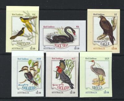 AUSTRALIA 2020 BIRD EMBLEMS SET OF 6 SELF ADHESIVE UNMOUNTED MINT, MNH ...