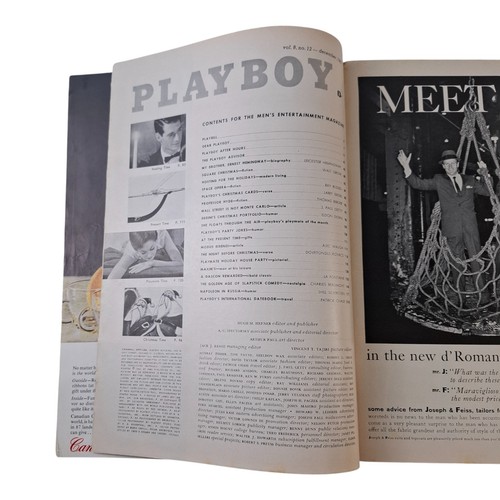 PLAYBOY MAGAZINE December 1961 Delores Wells | eBay