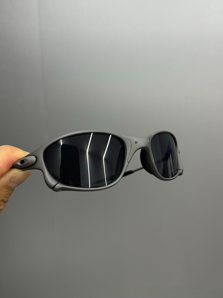 Oakley X-Metal Juliet Sunglasses Black Lenses/Grey Frames | eBay UK