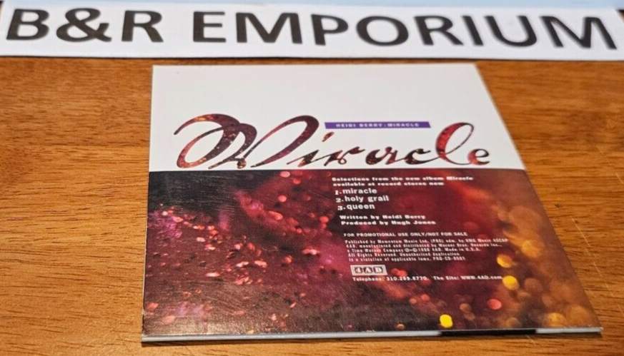 Heidi Berry - Miracle - (1996 4AD/Warner Bros.) - Used CD Single ...