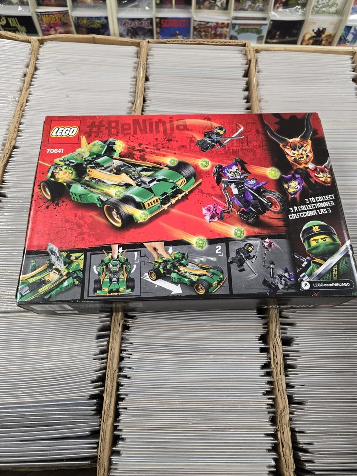 LEGO NINJAGO Ninja Nightcrawler 70641 Building Kit 552 NEW! SEALED ...