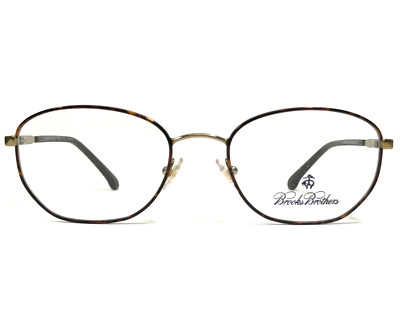 Brooks Brothers Eyeglasses Frames BB1038 1667 Tortoise Brown Gold 52-19 ...
