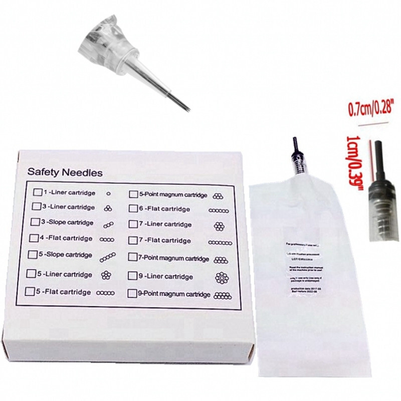 20Pc 600D-G Permanent Makeup Tattoo Cartridge Needle Fit For Nouveau ...