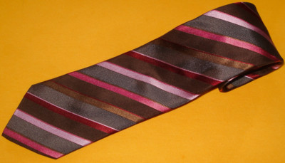 MEN'S EMILE LAFAURIE MULTI COLOR STRIPED TIE - TIES - NECK TIES ...