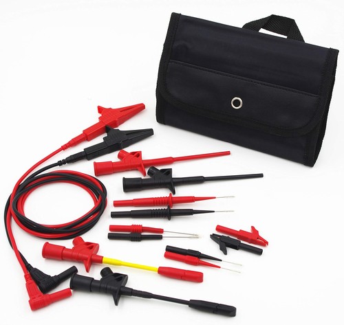 Th9kit Insulation 4mm Banana Test Lead Probe For Multimeter Meter ...