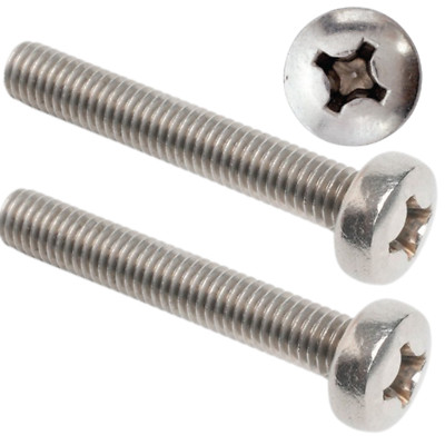 M3 M4 PHILLIPS PAN HEAD MACHINE SCREWS BOLTS 3MM 4MM A2 STAINLESS STEEL ...