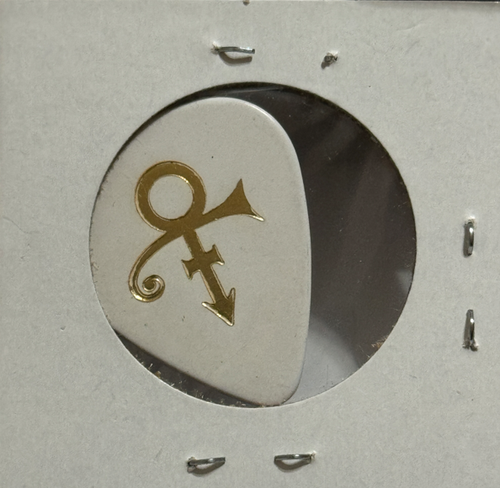 Prince Guitar Pick Tour Stage Concert Plectrum RIP The Artist Formerly ...