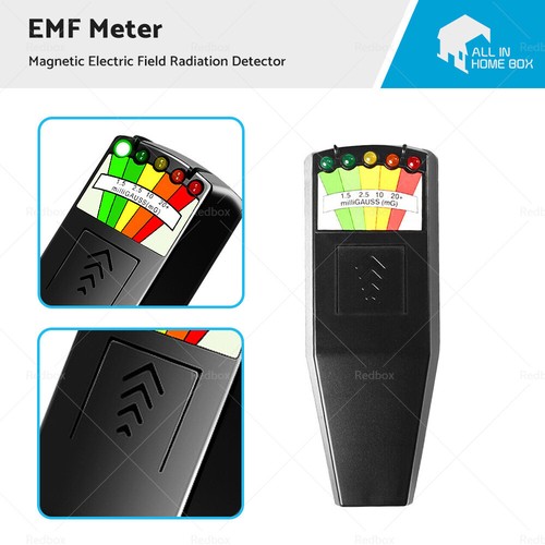 EMF Meter Paranormal Equipment Magnetic Field Ghost Hunting Radiation ...