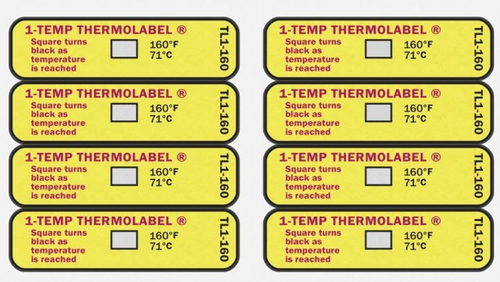 THERMOLABEL® Temperature Test Strips/Indicators | eBay