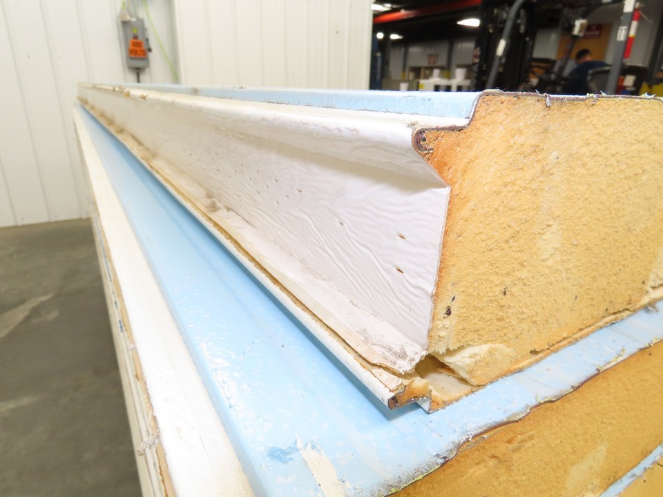 Structural Insulated Cooler Panels 4" Foam 46x108" Cold Storage Metal ...