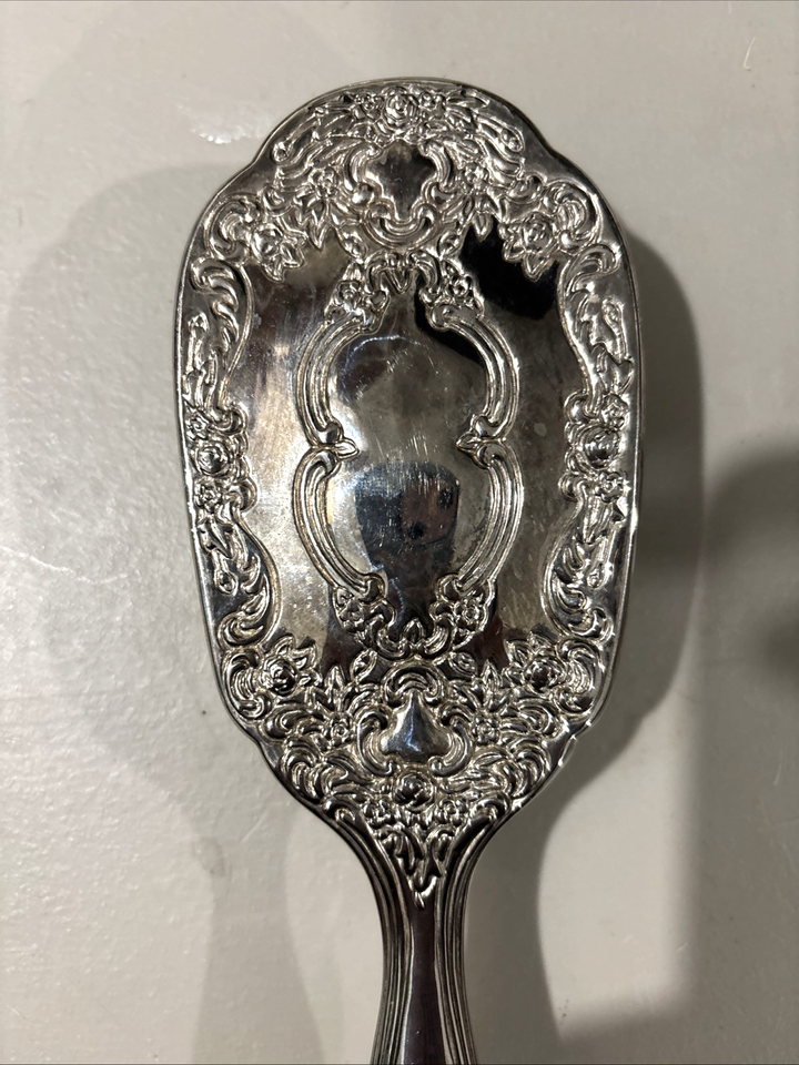 Vintage Godinger Silver Co. Ornate Vanity Hair Brush, Silver Filigree ...