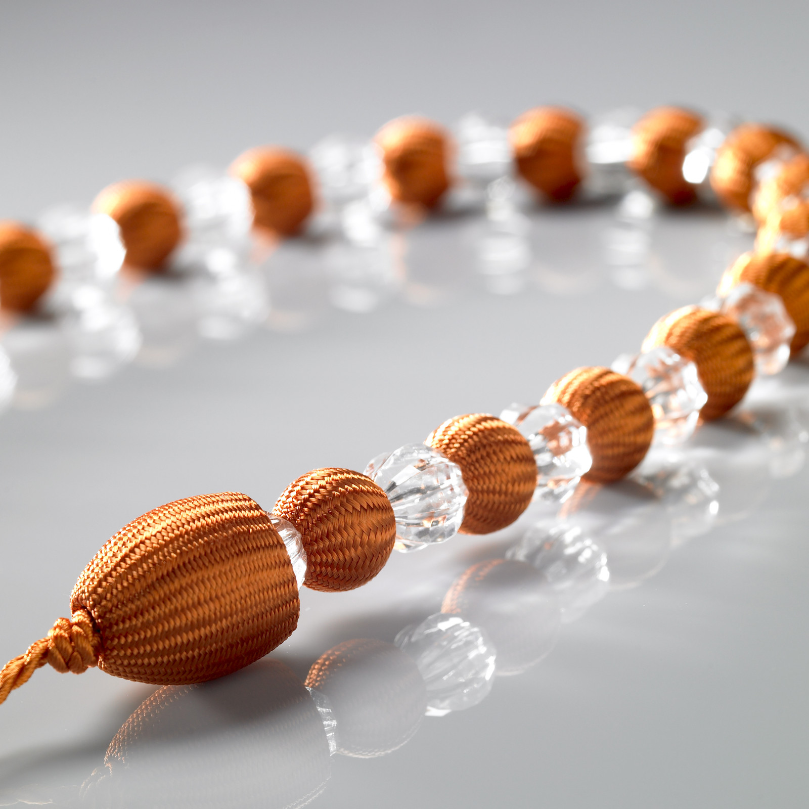 MODERN BEADED CRYSTAL ROPE EARL TIE BACK TIEBACK CURTAIN HOLD BACK ...