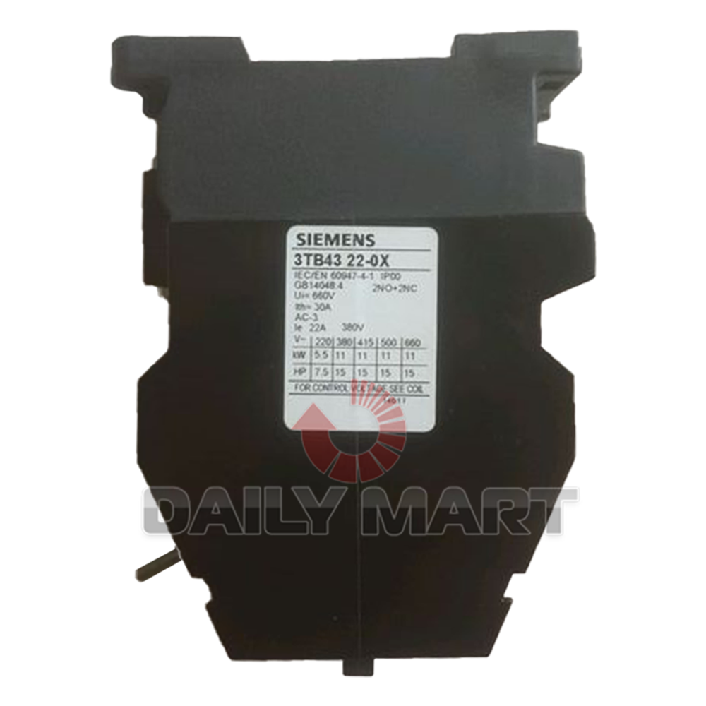 New In Box SIEMENS 3TB43 22-0X 22E AC Contactor | eBay