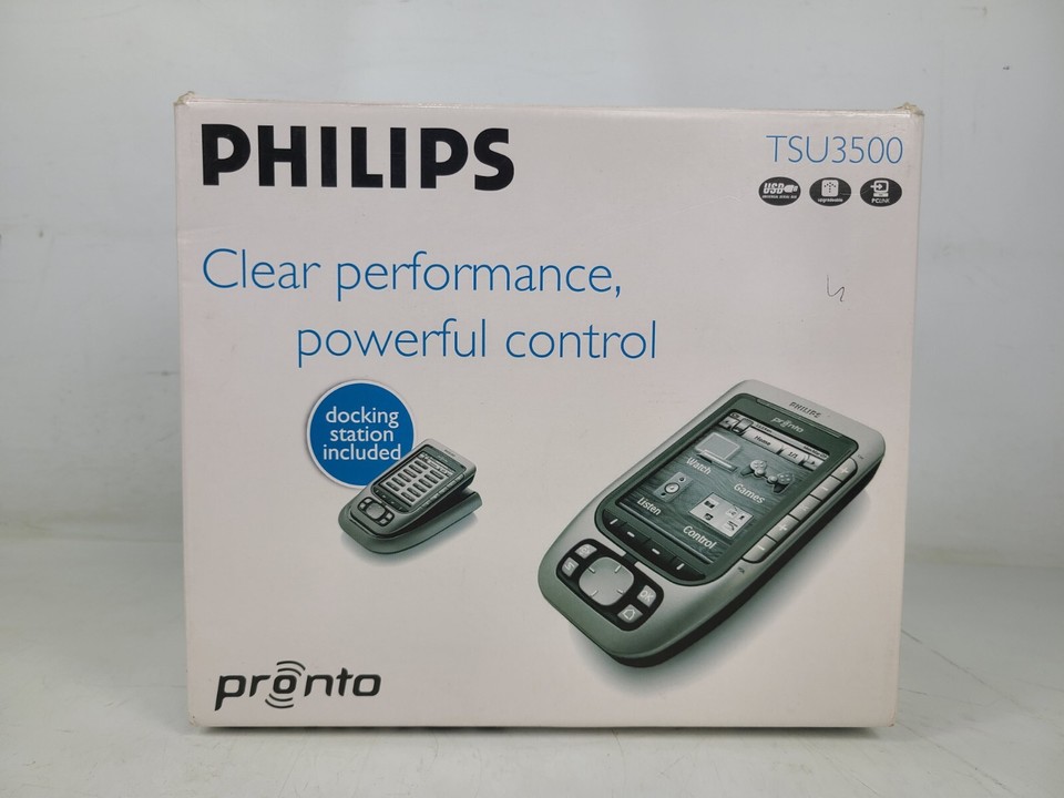 Philips Pronto TSU3500 Wireless Touch Screen Remote Control (TESTED) | eBay