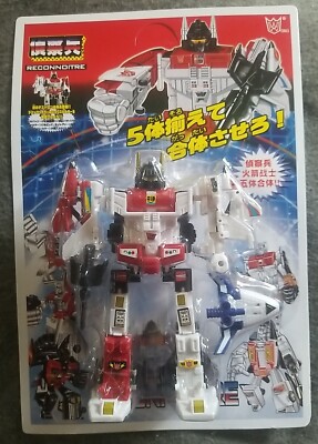 RECONNOITRE 7" Transformer Toy Robot Figure Vehicles Polyfect Toy RARE ...