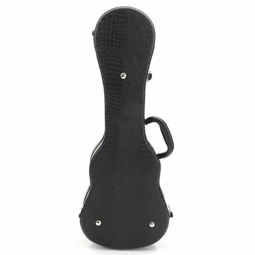 New 21" Soprano Black Protable Hard Shell Ukulele Case | eBay