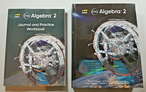 HMH Into Algebra 2 Student Edition Textbook Journal & Practice Workbook ...